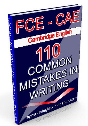 FCE CAE 110 COMMON MISTAKES IN WRITING